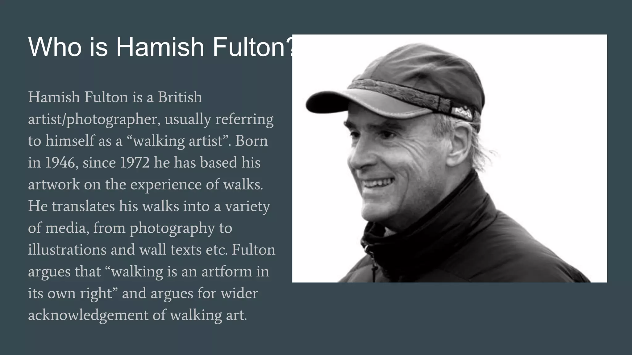 Hamish fulton | PPT