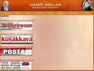 Hamit arslan | PPTX | Mechanical and Industrial Engineering Industry | Industries