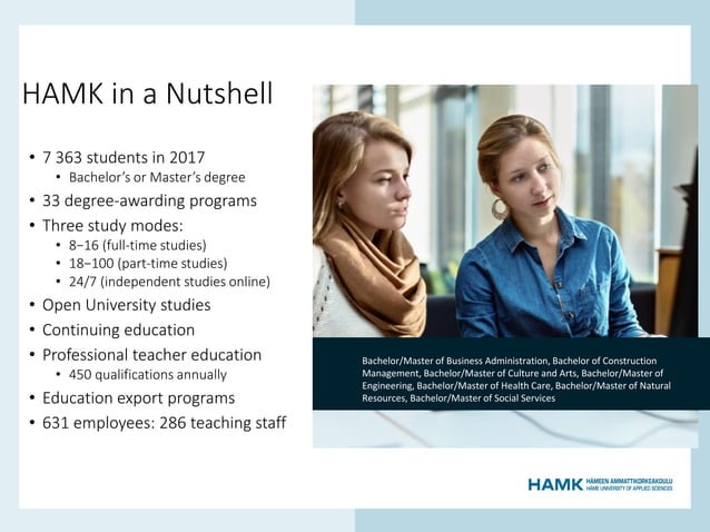 OBF Academy - Case Häme University of Applied Sciences | PPT