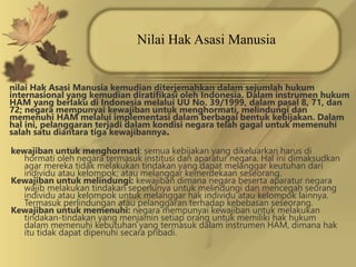 HAM ( Hak Asasi Manusia ) | PPT