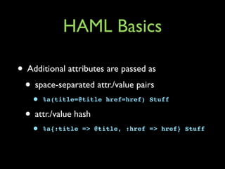 Introduction to HAML | KEY