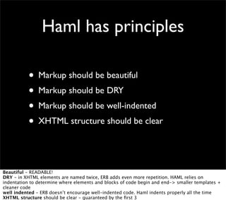 Haml | PPT