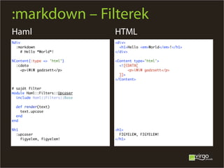 Haml, Sass & Compass | PPT