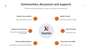 An Introduction to Hamler | PPT