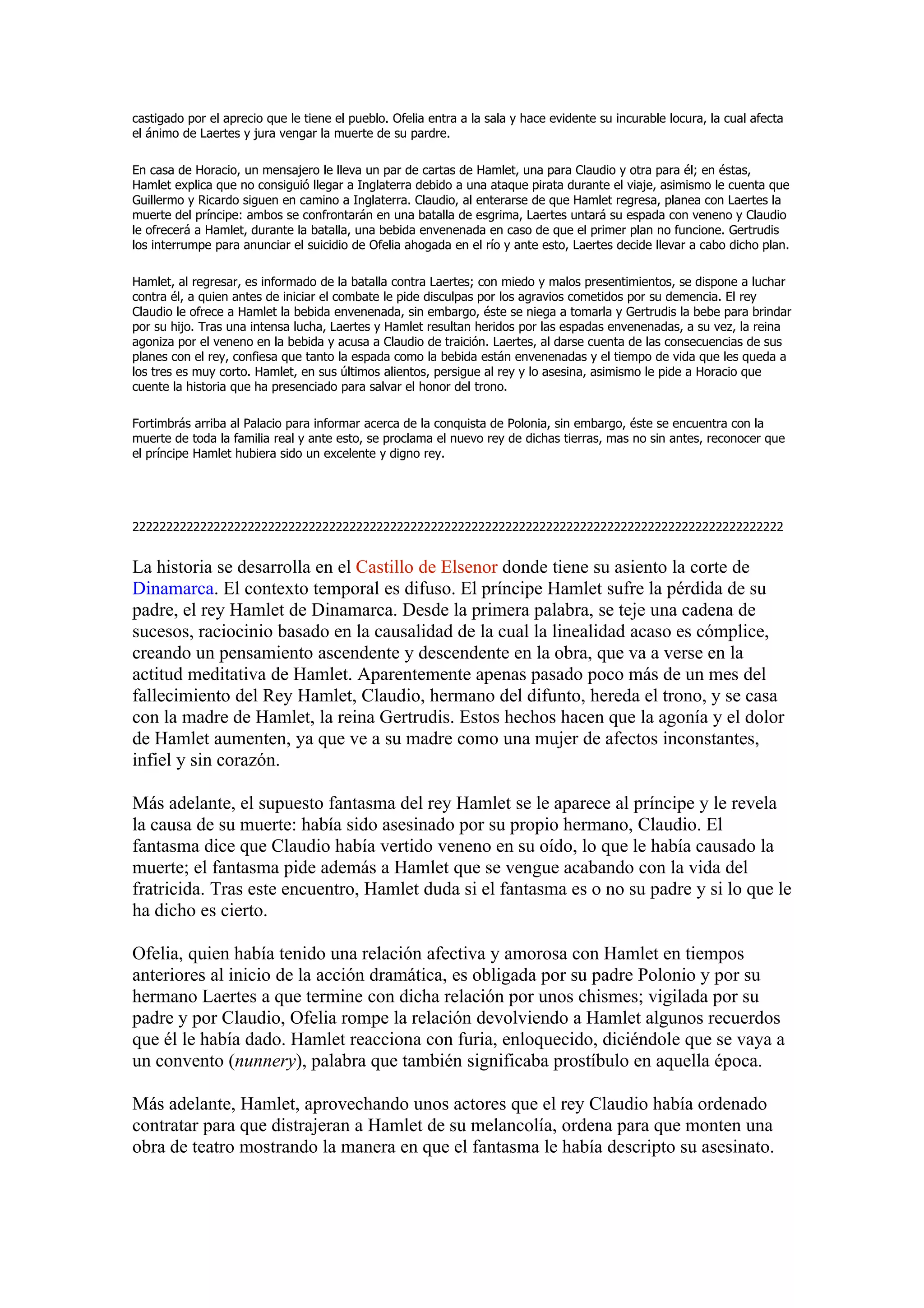 Hamlet. Shakespiare | DOC