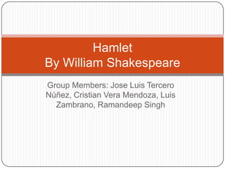 Hamlet | PPTX | Roleplaying Games | Games and Puzzles