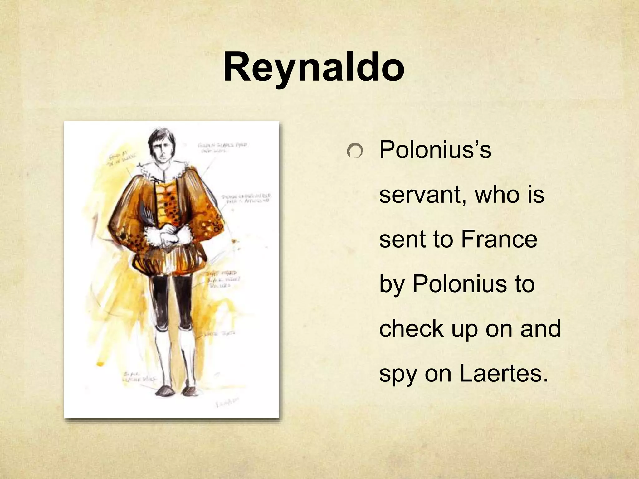 Hamlet characters | PPTX