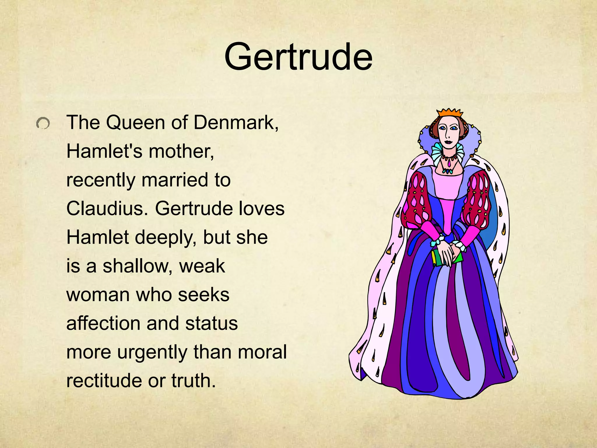Hamlet characters | PPTX