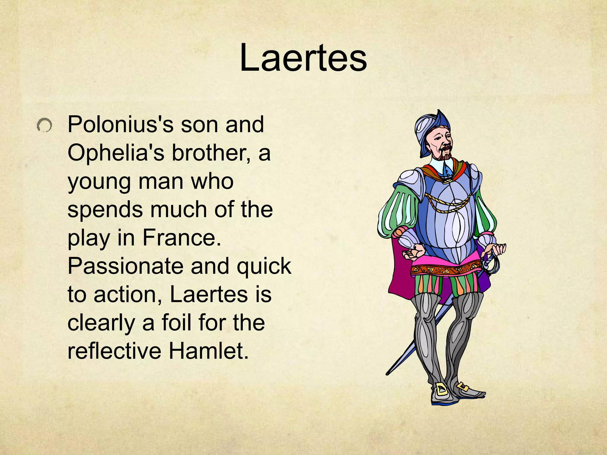 Hamlet characters | PPTX