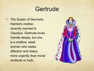 Hamlet characters | PPTX