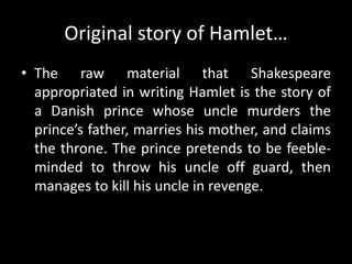 Introduction to the Play: Hamlet | PPTX
