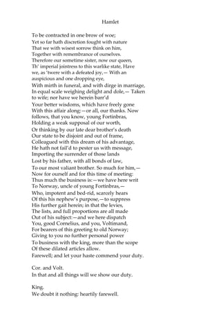 Hamlet - william shakespeare | PDF