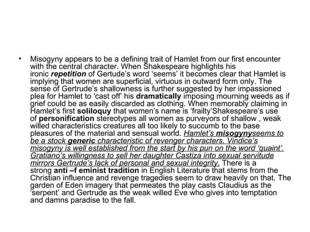 Hamlet 2011 key themes | PPT