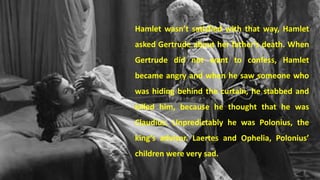 Hamlet analysis PPT. Intrinsic | PPTX