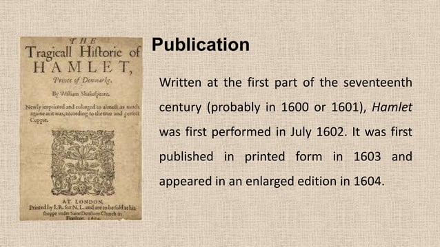 Hamlet analysis PPT. Intrinsic | PPT