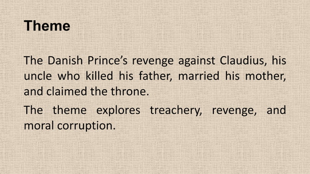 Hamlet analysis PPT. Intrinsic | PPT