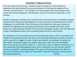 Hamlet an antihero | PPT