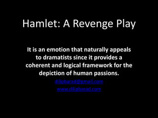Hamlet Quotes On Revenge