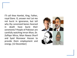 Hamlet & Bakistan | PPT