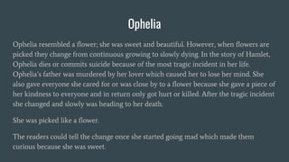 Hamlet group project | PPTX