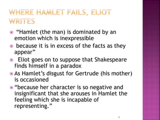 Hamlet & his problems | PPTX