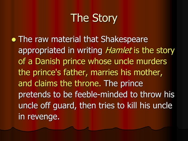 Hamlet introduction for primary grade five | PPT