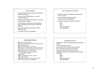 Hamlet lecture slides | PDF