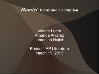 Hamlet power point | PPT