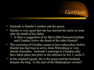 Comprehensive Introduction to Shakespeare's Hamlet: Characters, Themes ...