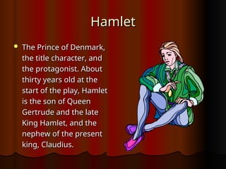Hamlet Analysis, Breakdown and Character Chart | PPT