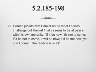 Hamlet Key Passages | PPT