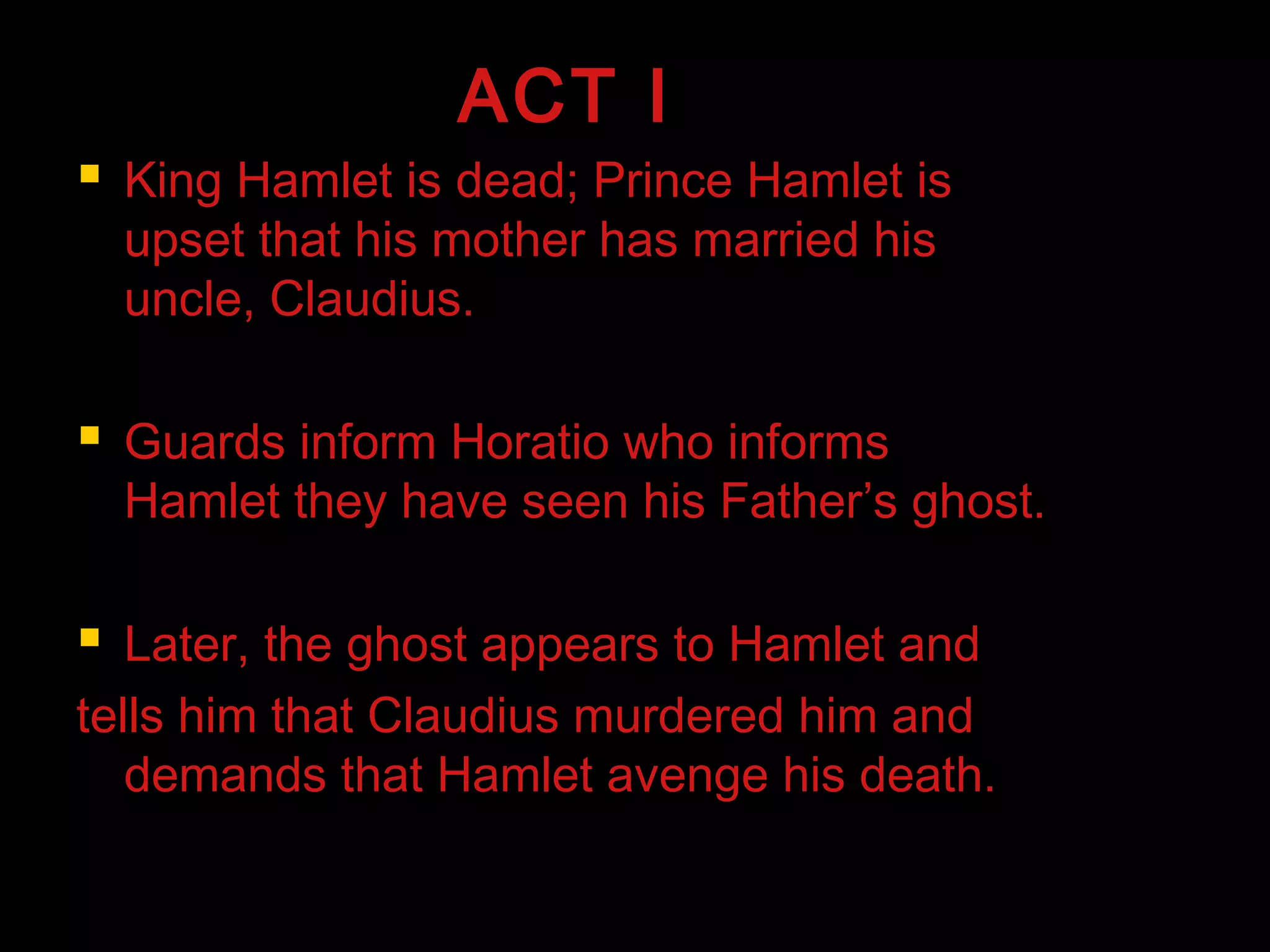 Hamlet review | PPT