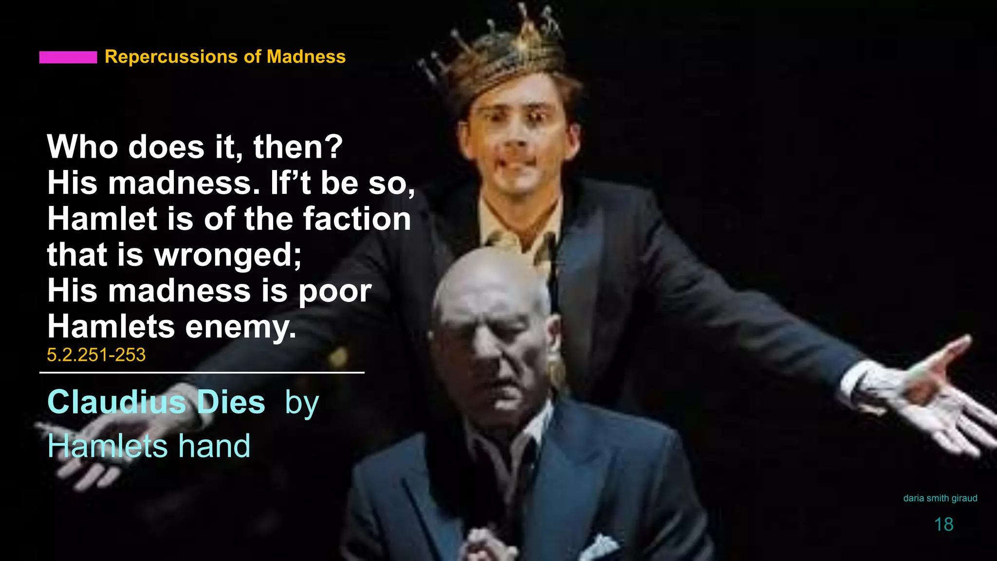 Hamlets madness snhu eng-shakespeare_daria smith giraud | PPTX ...