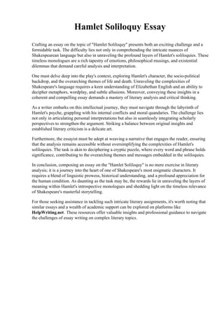 Hamlet Soliloquy Essay.pdf