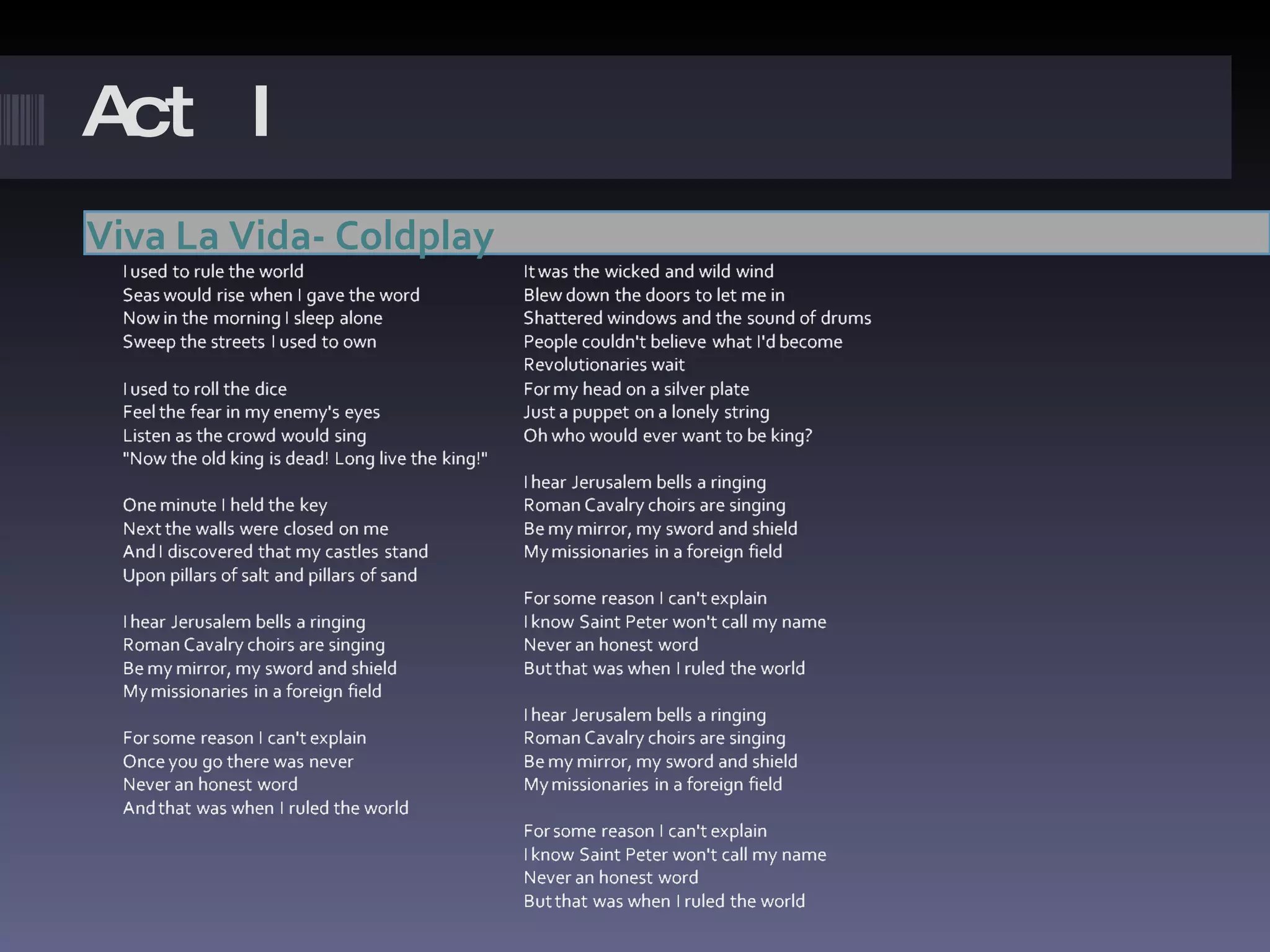 Hamlet Soundtrack | PPT