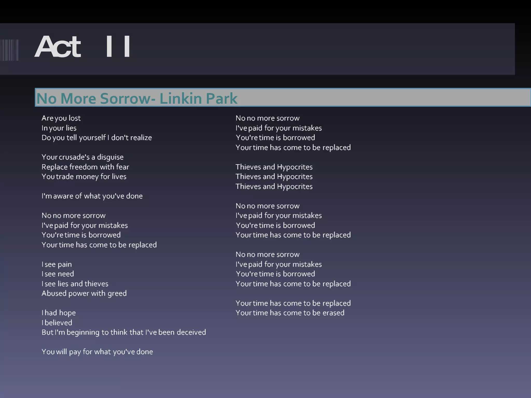 Hamlet Soundtrack | PPT