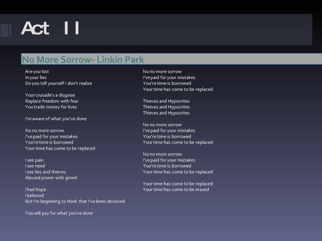 Hamlet Soundtrack | PPT