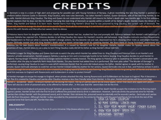 Hamlet Soundtrack | PPT