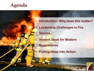 Hamline Fire Service Leadership Seminar 2010 | PDF