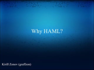 Haml. New HTML? (RU) | PDF