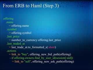 Haml. New HTML? (RU) | PDF