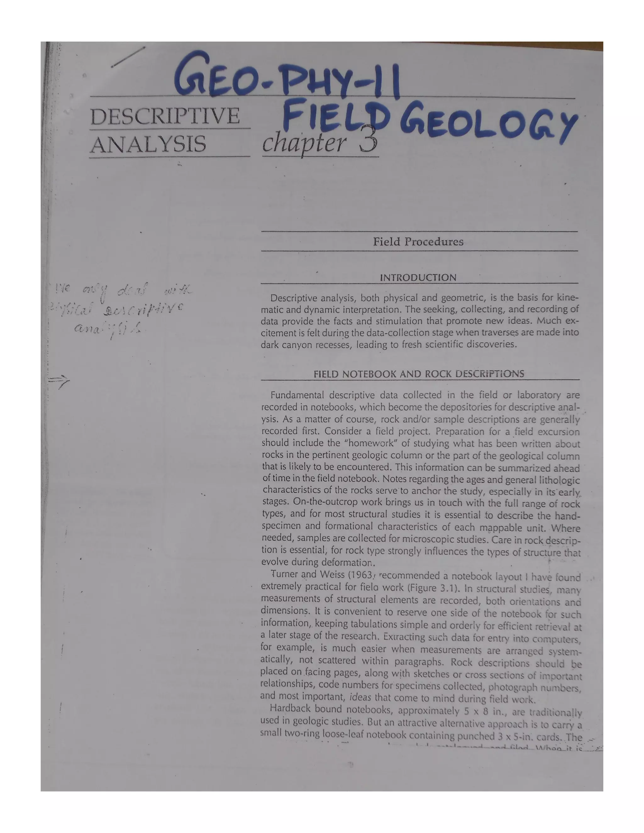 Hammad ghani field geology | PDF
