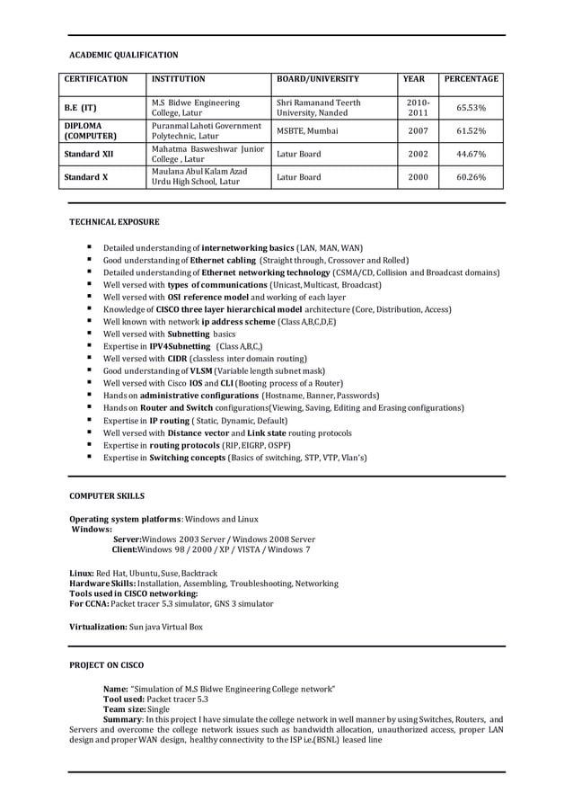 Mohammed Hammad resume | DOCX