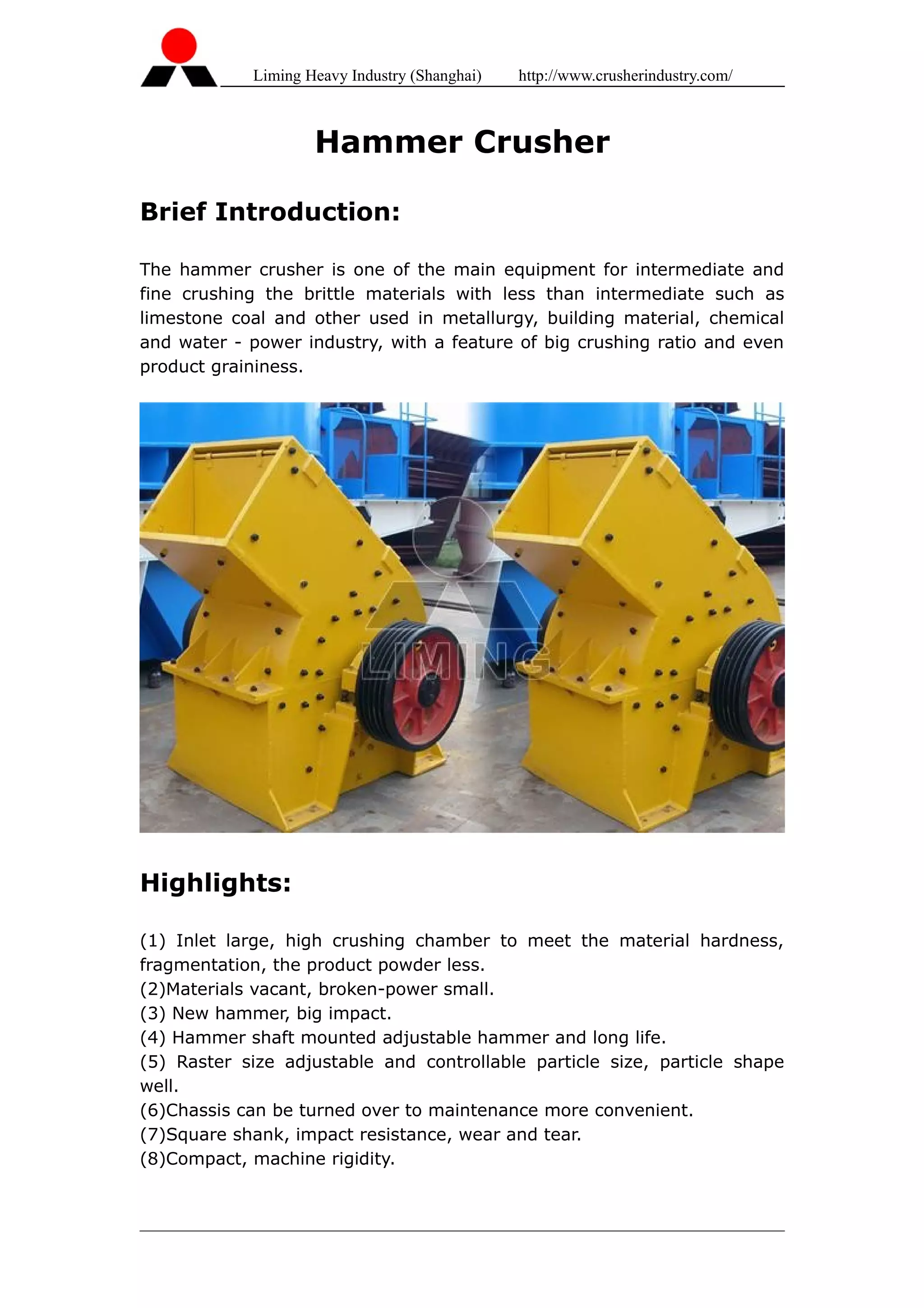 Hammer Crusher | DOC