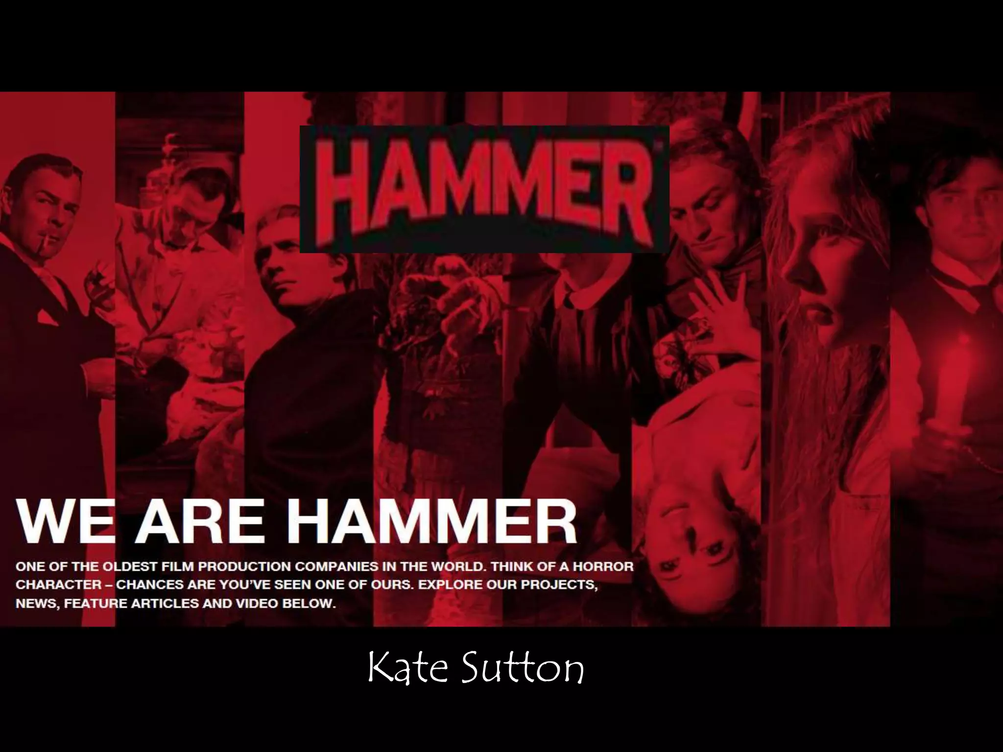 Hammer horror | PPT