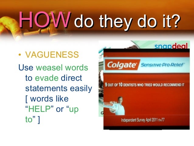 Deceptive Advertising