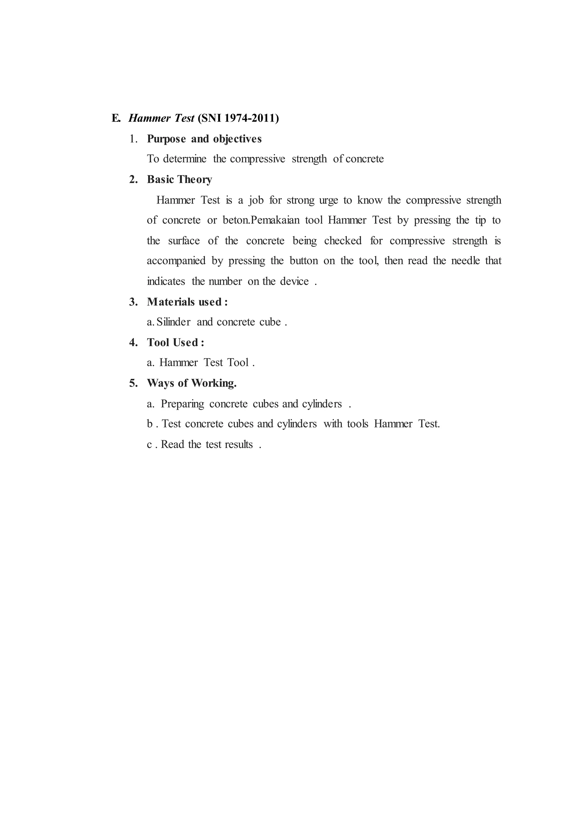 Hammer test 1 | DOCX