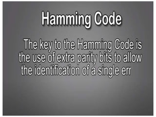 Hamming code | PPT