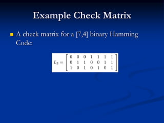 Hamming codes | PPT