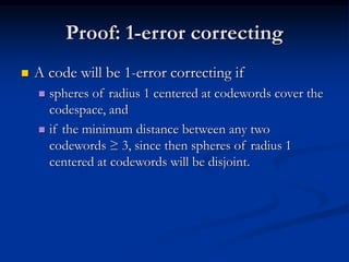 Hamming codes | PPT